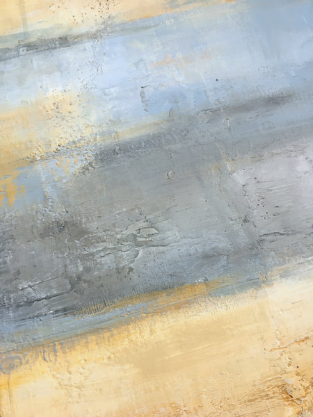 Beach Bum - Contemporary Abstract Painting – Liz Moran - Art