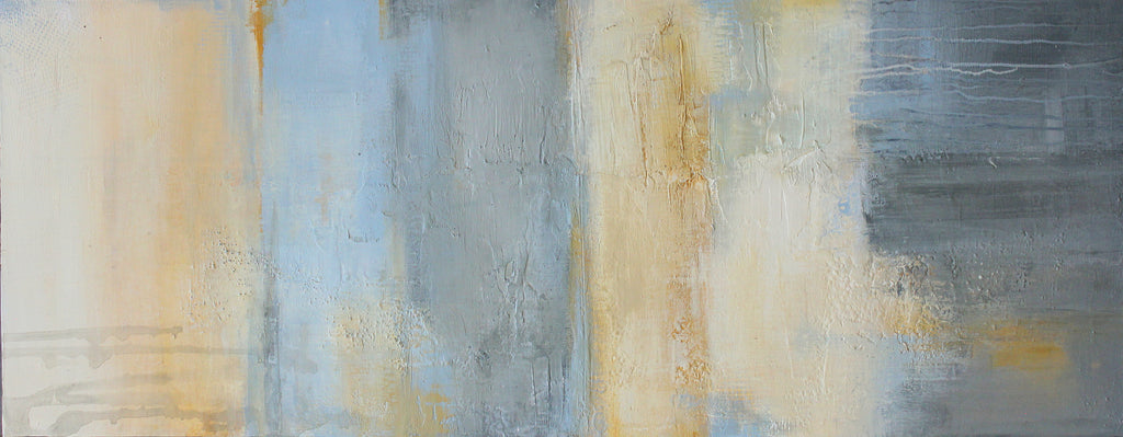 Beach Bum - Contemporary Abstract Painting – Liz Moran - Art