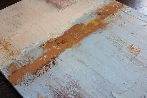 Abstract Textured Painting "Raw Revival" – Liz Moran - Art